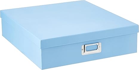 Amazon.com: Pioneer Jumbo Scrapbook Storage Box, Sky Blue