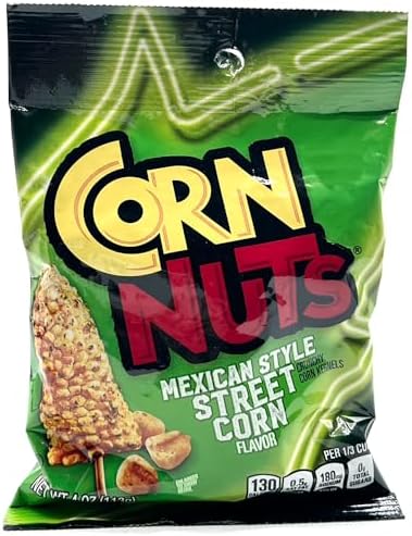 Amazon.com: Corn Nuts, Mexican Street Corn Flavor, Crunchy Corn Kernels
