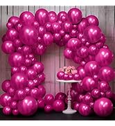 Amazon.com: KatchOn, Pink Balloons Arch Kit - 18 Inch, Huge Pack Of 186 | Hot Pink Balloons for ...