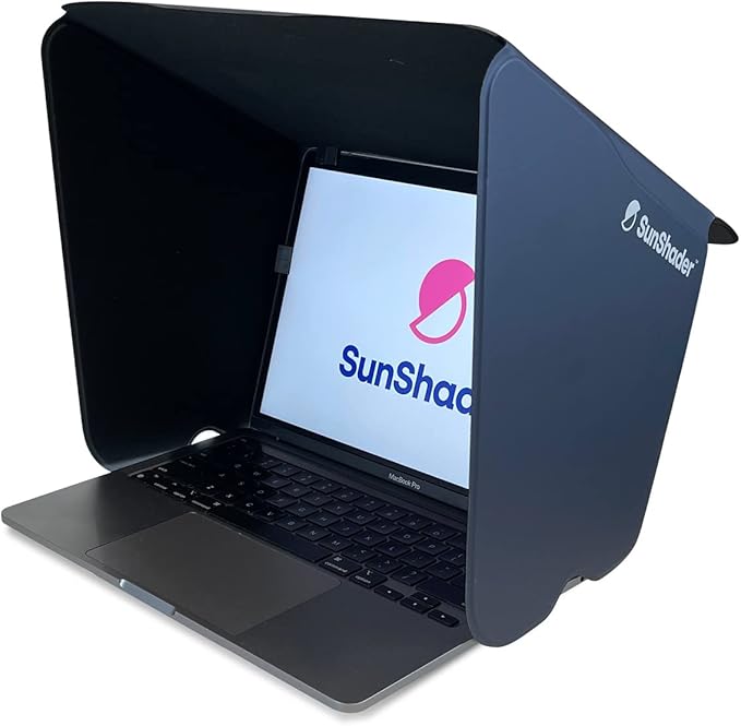 Amazon.com: SunShader v2.0 The Anti-Glare Laptop Sun Shade, Heat Shield ...