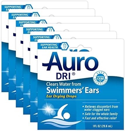 Amazon.com: Auro Dri Swimmer's Ear Drying Drops, Fast Relief, 1 fl oz ...