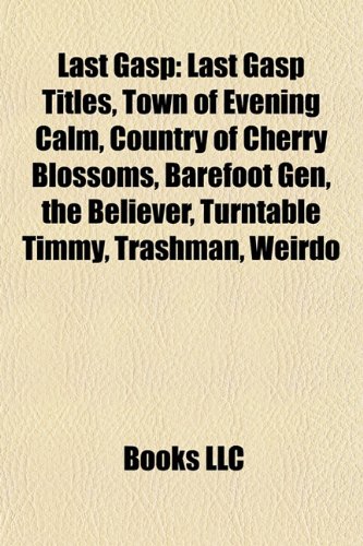 Last Gasp: Last Gasp Titles, Town of Eve : Llc, Books: Amazon.es: Libros