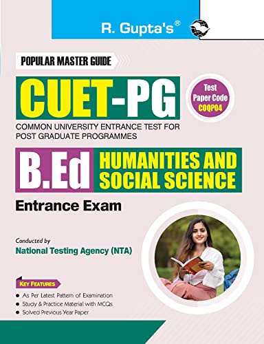 CUET-PG : B.Ed (Humanities and Social Science) Entrance Exam Guide ...
