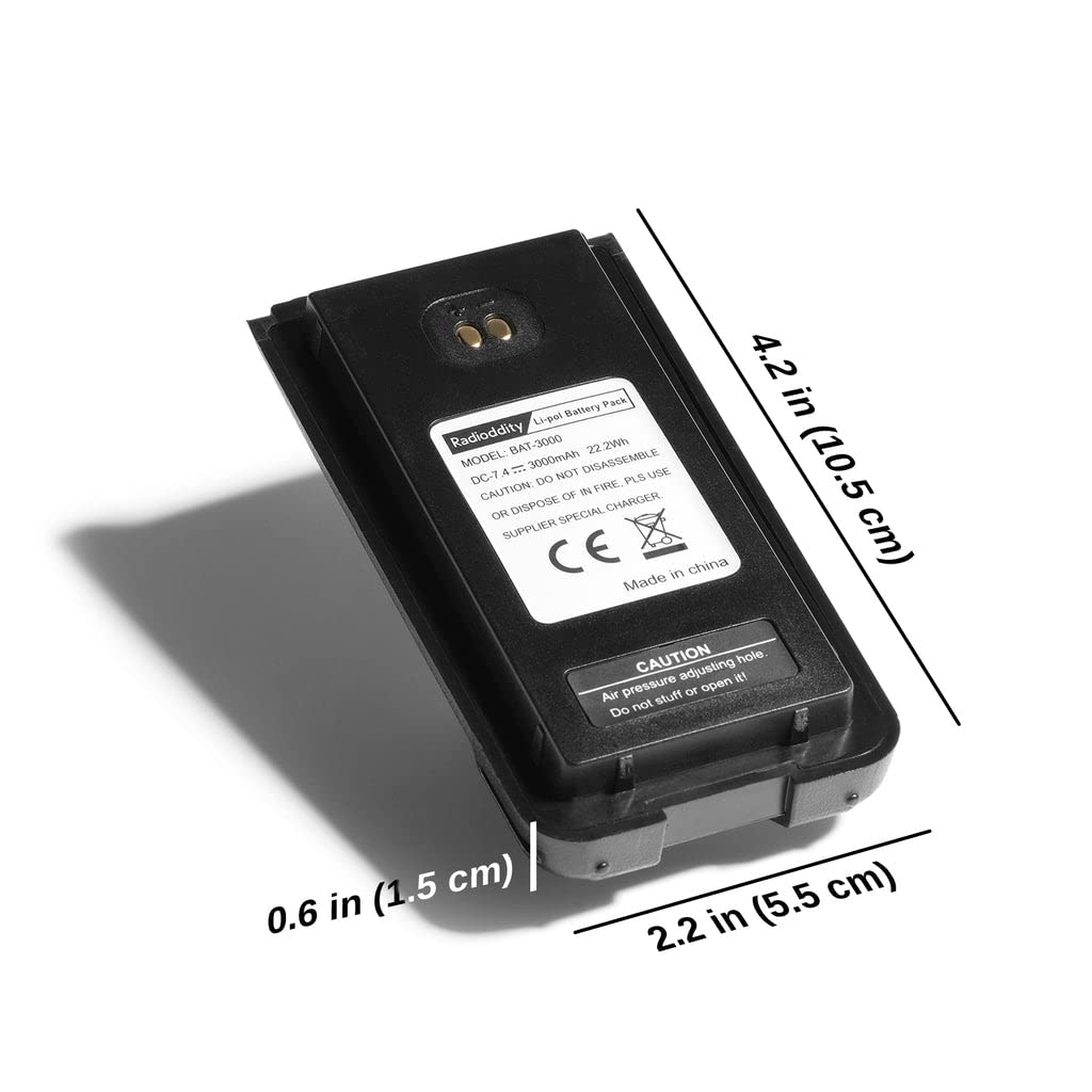 Snapklik.com : Original 3000mAh Battery GD-88 DMR Radio Handheld