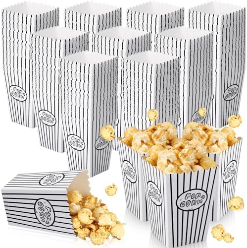 Amazon.com: Meanplan 200 Pcs Popcorn Boxes Mini Paper Popcorn Holder ...