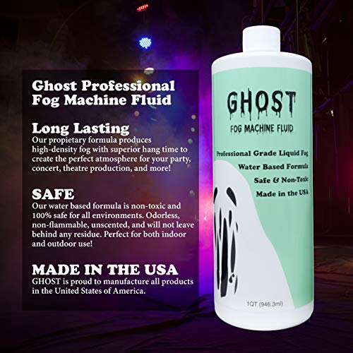 Snapklik.com : GHOST Fog Machine Fluid - High Density Fog Juice For ...