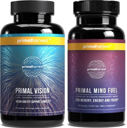 Amazon.com: Primal Harvest Brain Boost & Vision Supplements for Women ...