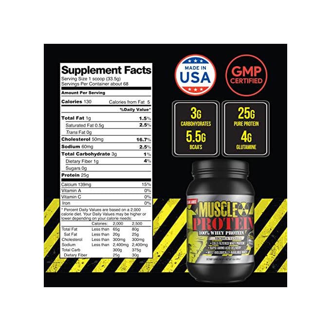 GL Colossal Labs Monster Muscle Protein (5 LB, Strawberry) – Littleton ...