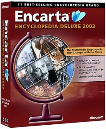 Amazon.com: Microsoft Encarta Encyclopedia Deluxe 2003 [OLD VERSION]