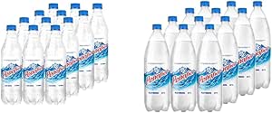 Peñafiel Agua Mineral, Botella Pet, 600 ml, 12 piezas +, Agua Mineral 1 l, Botella Pet, 12 ...