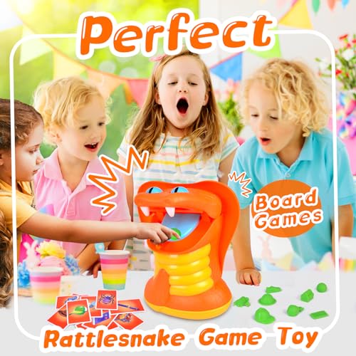 Yizemay Rattlesnake game, Snack Shark Family Board Games, Pop up Pirate ...