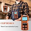 4-in-1 Gas Detector, Portable CO, H2S, O2, LEL Monitor with Vibration ...