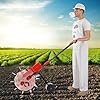 Amazon.com: Hand-Push Roller Seeder Manual Seeder Machine Walk-Behind ...