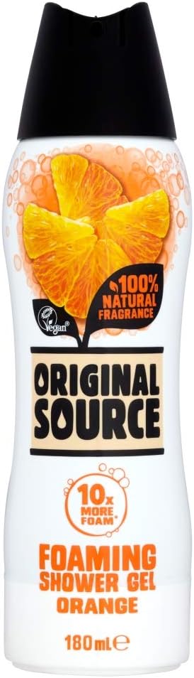 Original Source Orange Foaming Shower Gel, 180ml : Amazon.co.uk: Beauty