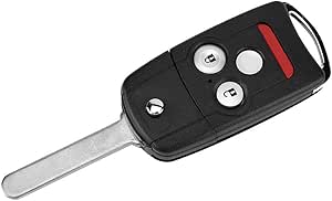 Amazon.com: Key Fob Protector Case,3+1 Button Car Keyless Remote Flip ...