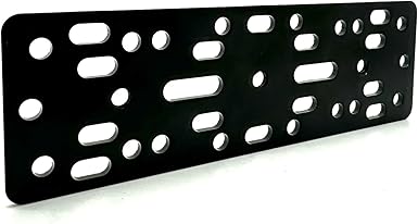 Amazon.com: Universal Metal Alloy Bracket Plate for Ham CB Radio Garmin ...
