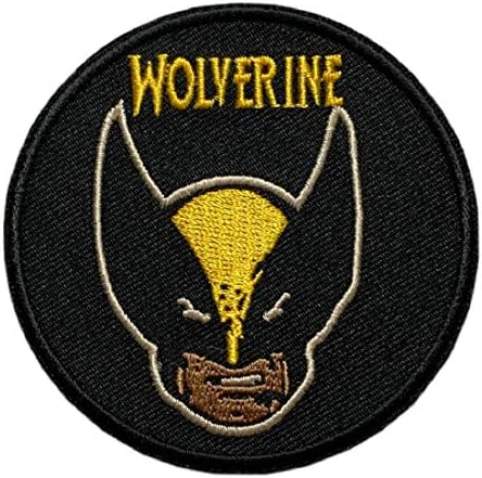 Amazon.com: X-Men Classic Wolverine Logo Patch - 3 x 3 Inch Iron on Sew ...