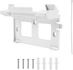 Router Mounting Kit for Starlink Gen 3, Plastic Power Supply Brackets ...