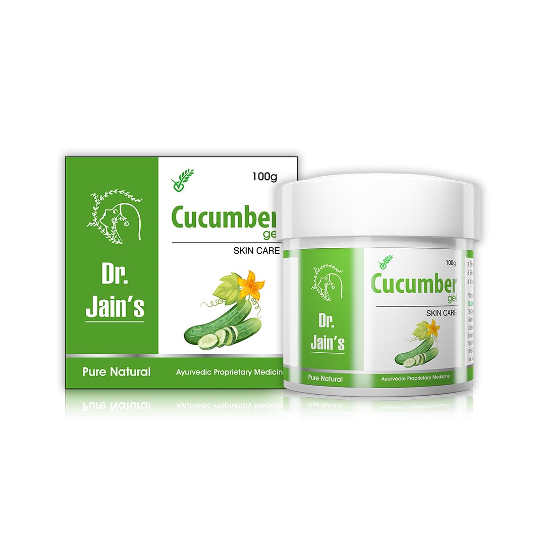 DR.JAIN'S Cucumber gel for face hair body dark circle day night soft ...