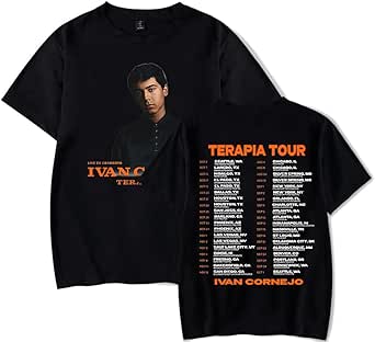 XJAYJZN Ivan Cornejo Terapia Tour Merch T-Shirt Women/Men Summer ...