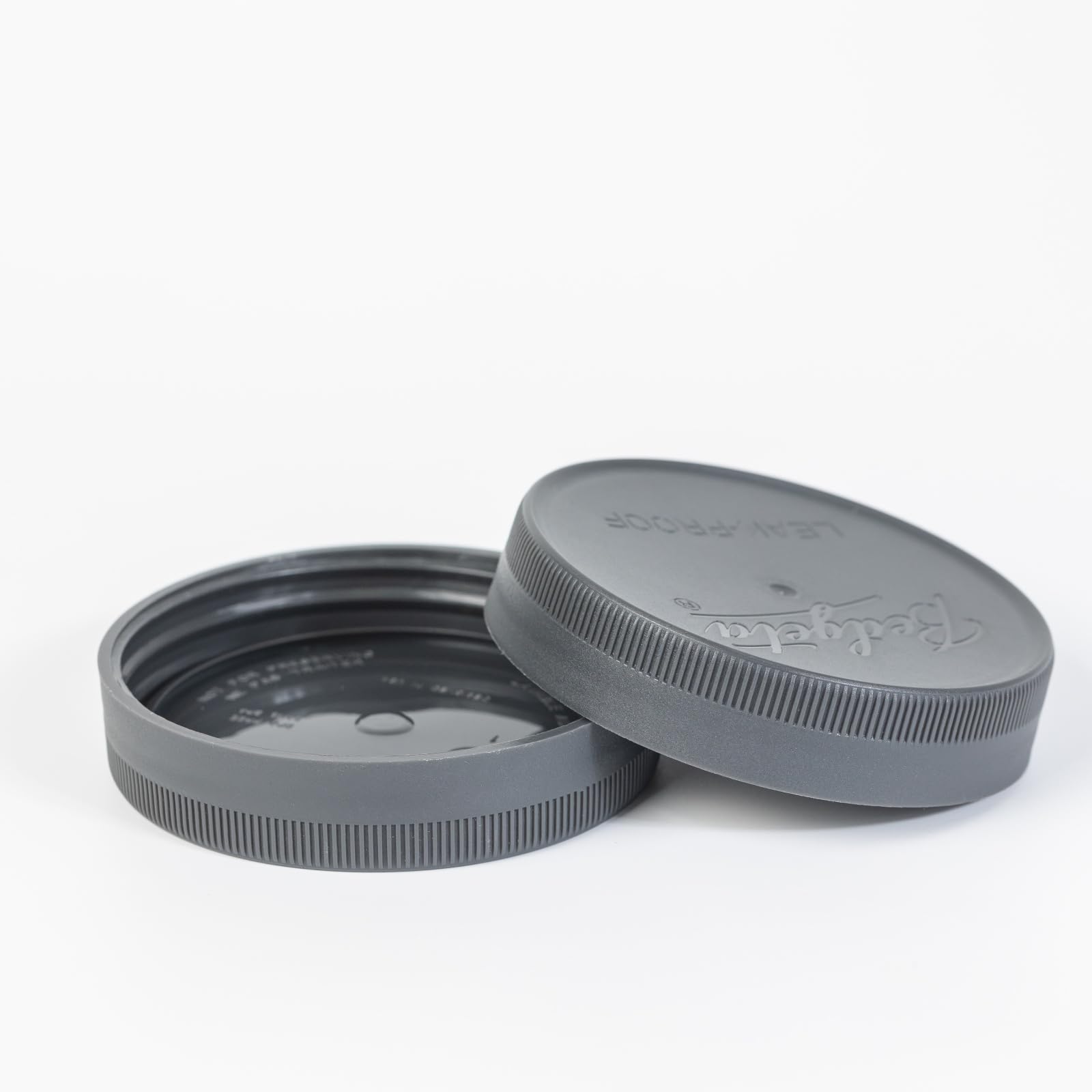 Amazon.com: Yodecy 9 Pack Gray Wide Mouth Mason Jar Lids, One-Piece ...