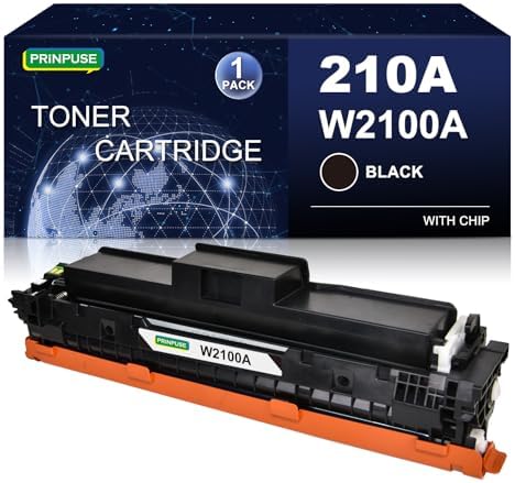 Amazon.com: PRINPUSE W2100A 210A Black Toner Cartridge Compatible for ...