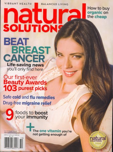 Natural Solutions, October 2008 Issue: Editors of NATURAL SOLUTIONS ...