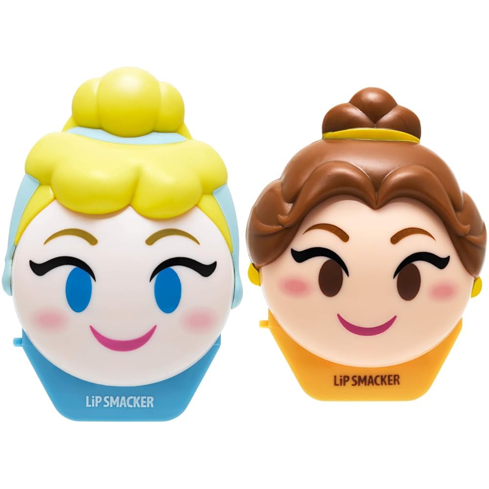 Amazon.com : Lip Smacker Disney Cinderella Emoji Lip Balm Bibbity ...