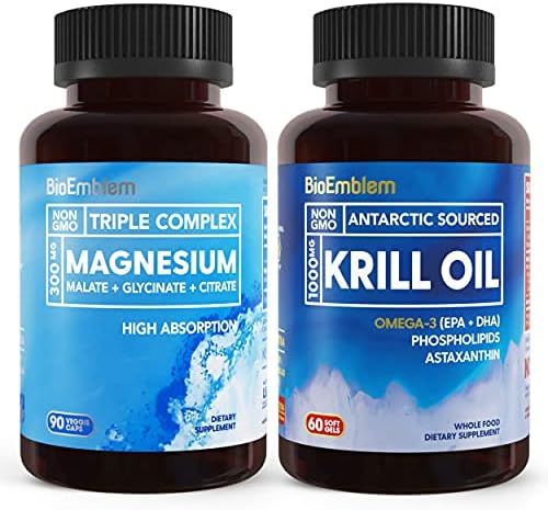 Amazon.com: BioEmblem Triple Magnesium Complex | 300mg of Magnesium ...