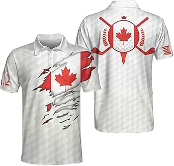 Amazon.com: Canadian Golf Player Golf Outfit Happy Canada Day Gift for ...