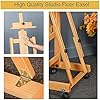 Amazon.com: Large Painting Easel, Multi-Function H Frame Easel Solid ...