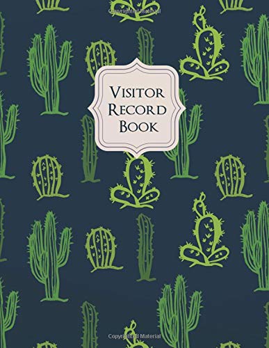Visitor Record Book: Visitor Record Log Book / Visitor Entry Register ...