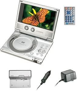 Amazon.com: Audiovox D1710 7-Inch Slim Line Portable DVD Player ...