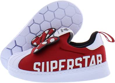 Amazon.com | adidas Originals baby boys Superstar 360 X Sneaker, White ...
