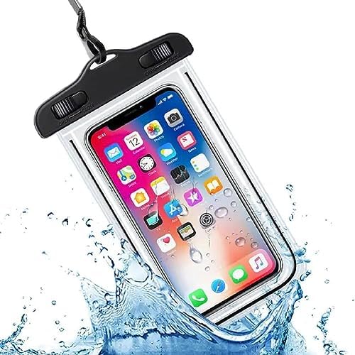 Redclip Plastic Waterproof Phone Pouch, Rain Mobile Cover, Universal ...