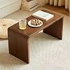 Amazon.com: LNRLZYLS C-Shaped Solid Wood Table, Multi-Purpose Coffee ...