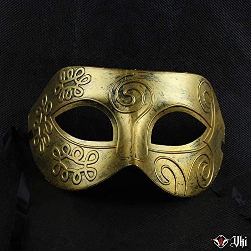 VKI® Maskerade Gesichtsmaske Masken Männer Roman Centurion Gladiator ...