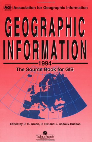 Amazon | Geographic Information 1994/the Source Book for Gis | Green ...