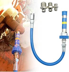 Amazon.com: Lock-on High Pressure Grease Coupler, Grease Gun Fittings Extensions Heavy-Duty ...