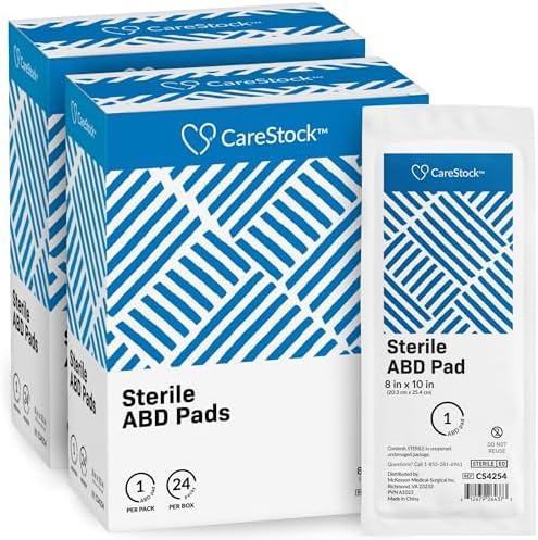 Amazon.com: McKesson ABD Pads, Sterile Abdominal Pads, Wound Dressing ...
