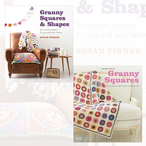 Granny Squares Collection 2 Books Bundle (Granny Squares and Shapes: 20 ...