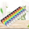 Wire Numbering Marker Colorful Wire Markers Number 0-9 Cable Markers ...