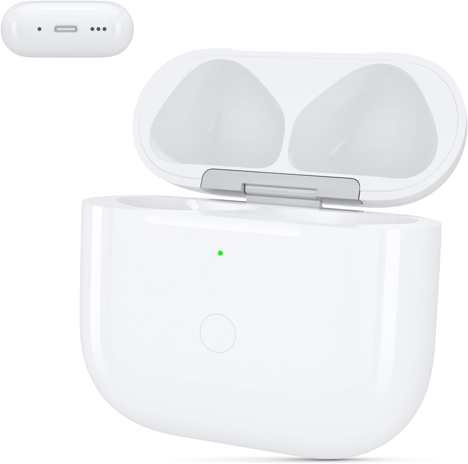 Amazon.com: Charging Case for AirPods 4th Gen with USB-C Charging Port ...