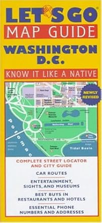 Let's Go Map Guide Washington, D. C. (Let's Go Map Guides): St. Martin ...