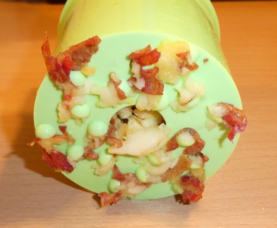 Obstreibe Apfelreibe Kunststoff Gemüseschäler Handreibe mit Behälter ...