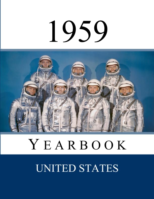 1959 US Yearbook: Original book full of facts and figures from 1959 ...