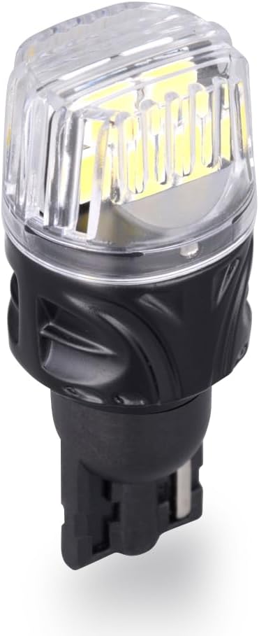 Amazon.co.jp: 【Amazon.co.jp 限定】M's Basic by IPF バックランプ LED 車用 T16 600lm 6000K ホワイト 12V用 1本入 車検対応 ...