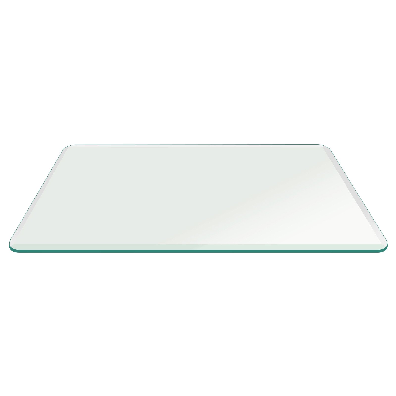 Snapklik.com : Fab Glass And Mirror 42X78 Inch Rectangle Tempered 1/2 ...