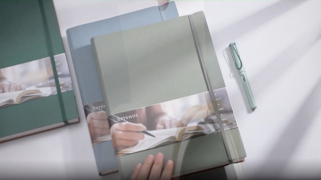 Watch EMSHOI A4 Notebook 400 Page Journal for Writing on Amazon Live