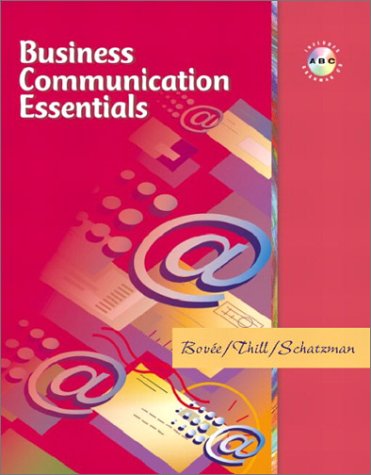 Business Communication Essentials with Grammar Assessment CD: Bovee ...